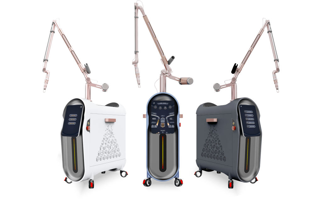 Prisma Q-Switch - Potente láser Nd:YAG con 4 longitudes de onda