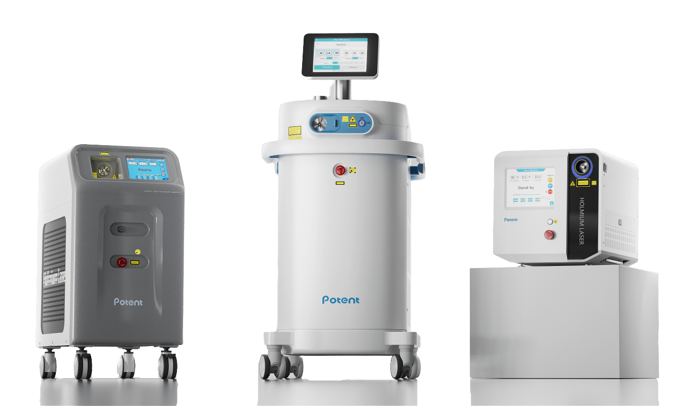 Láseres quirúrgicos de Holmium - Para Litotricia y HoLEP